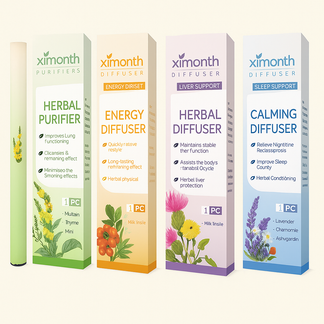 Ximonth Herbal Purifier Herbal Diffuser Pen with Extracts of Mullein ...